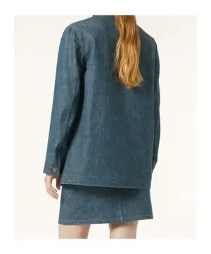 Loro Piana Long-sleeved Denim Coat