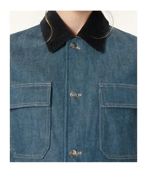 Loro Piana Long-sleeved Denim Coat