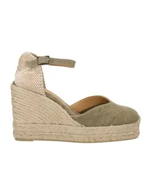 CastaÑer Ankle-strap Wedge Espadrilles - Laurel
