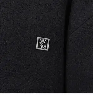WOOYOUNGMI Hooded Zip-up Casual Jacket