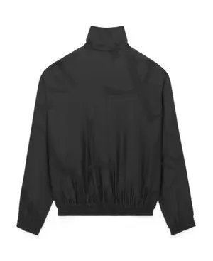 Saint Laurent Logo Printed Zip-up Jacket