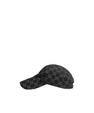 Gucci Gg Cotton Denim Baseball Hat