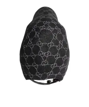 Gucci Gg Cotton Denim Baseball Hat