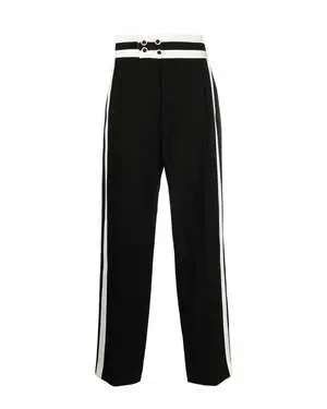 Casablanca High Waisted Cummerbund Trousers