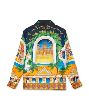 Casablanca Maison D'ete Silk Shirt - Multicolor
