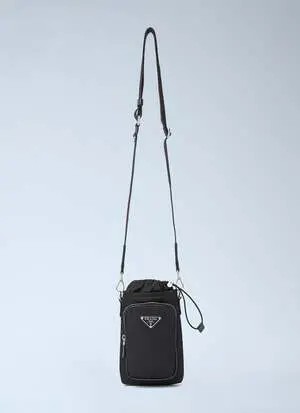 Prada Re-nylon Pouch Bag - Black