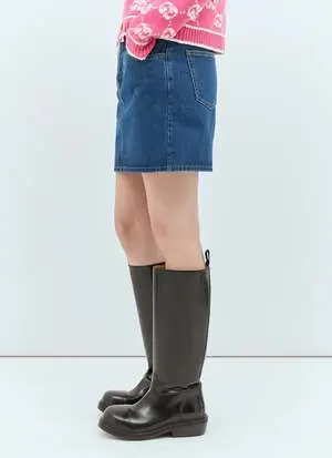 Gucci Denim Mini Skirt