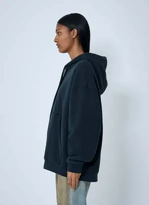 Acne Studios Zip-up Hooded Sweatshirt