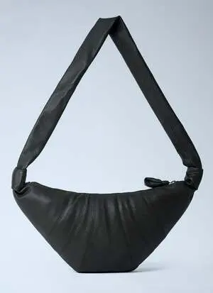 LEMAIRE Medium Croissant Crossbody Bag - Brown