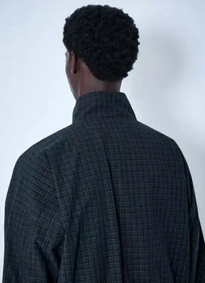 Balenciaga Checked Zip Jacket