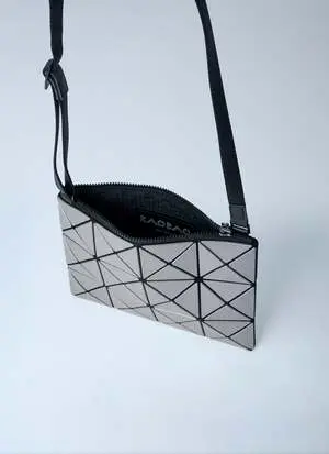 Issey Miyake Lucent Matte Crossbody Bag - Brown