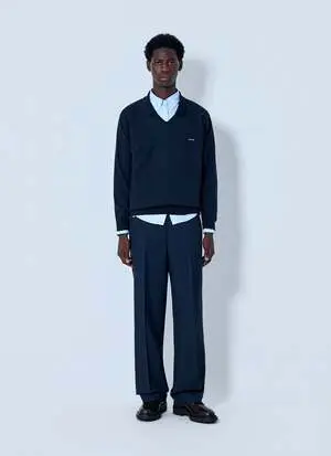 Miu Miu V-neck Knit Sweater