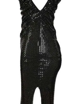 SELF-PORTRAIT Draped Dress