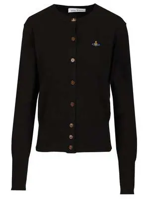 VIVIENNE WESTWOOD Bea Cardigan Wool & Silk Blend - Multicolor