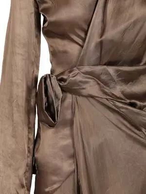 Rick Owens Wrap Gown Dress