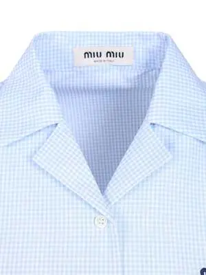Miu Miu Vichy Shirt