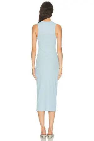 Wardrobe.NYC Ribbed Racer Dress