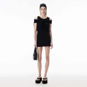 Alexander Wang Draped Cardigan Mini Dress