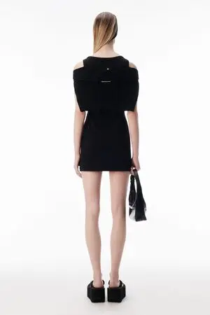 Alexander Wang Draped Cardigan Mini Dress