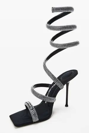 Alexander Wang Julie Crystal Coil Sandal