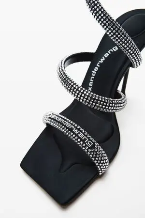 Alexander Wang Julie Crystal Coil Sandal