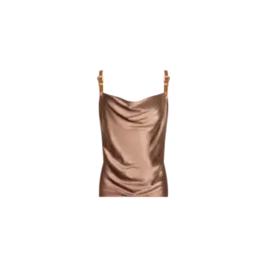 L'Agence Lux Silk Buckle-strap Camisole