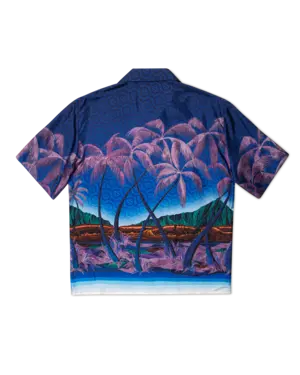 Casablanca Nuit A Maui Silk Shirt