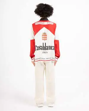 Casablanca 100's Long Sleeve Silk Shirt