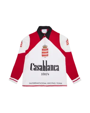 Casablanca 100's Long Sleeve Silk Shirt
