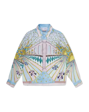 Casablanca La Course Ideale Silk Shirt