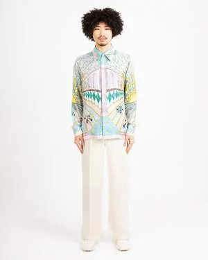 Casablanca La Course Ideale Silk Shirt