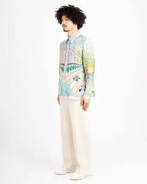Casablanca La Course Ideale Silk Shirt