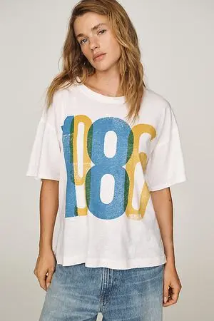 PILCRO 1986 Graphic T-shirt - Neutral Pattern
