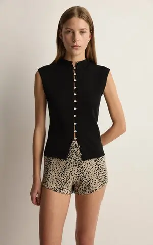 Posse Lottie Button Up Vest
