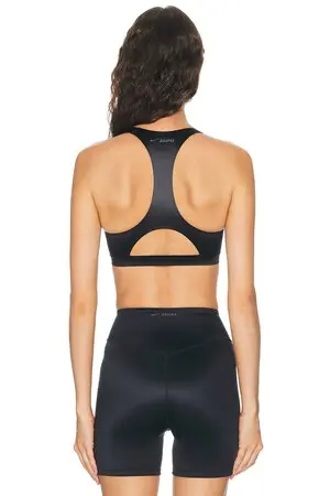 NIKESKIMS Shine Halter Neck Bra In Black