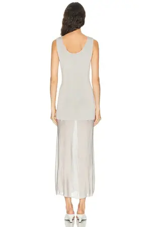 HOUSE OF DAGMAR Metallic Knit Maxi Dress