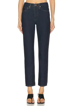 Khaite Finley Straight Leg Jeans - Benson