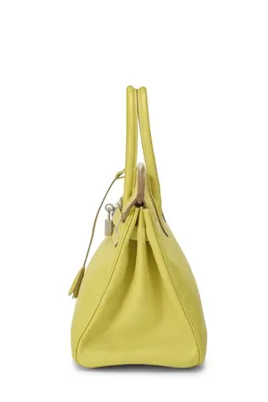 Hermès Lime, Gris Perle Epsom Candy Birkin 30