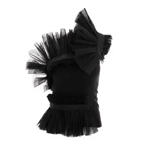 SILVIA SERBAN Detachable Ruffle Top