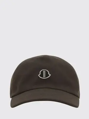RICK OWENS + MONCLER Cotton Baseball Cap With Logo