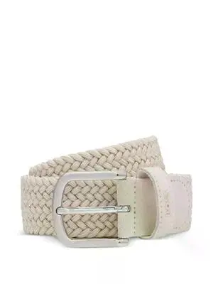 BOSS Woven Pin-buckle Belt - Neutrals