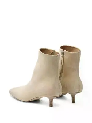 Marsèll Spazzola Kitten-heel Ankle Boots - Neutrals