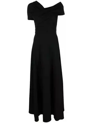 Co Greician Asymmetric Maxi Dress