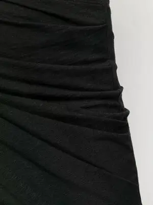 IRO PARIS Asymmetric Ruched Mini Dress