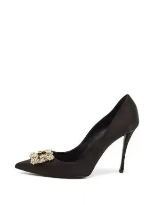 ROGER VIVIER Flower Buckle Pumps