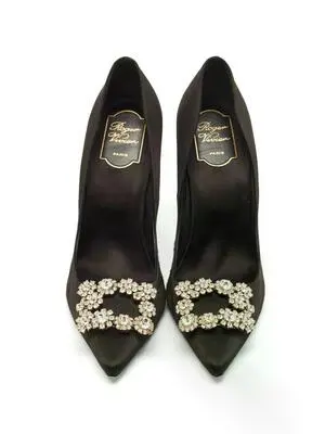 ROGER VIVIER Flower Buckle Pumps