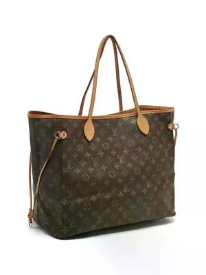 LOUIS VUITTON Monogram Canvas Neverfull Gm Tote Bag - Brown