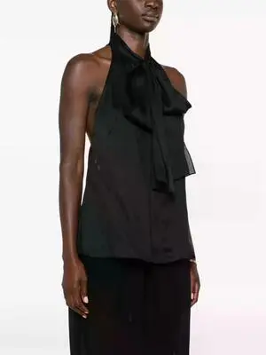 TOM FORD Jacquard Halterneck Top