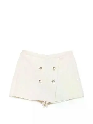 Maje Embellished Tweed Skort