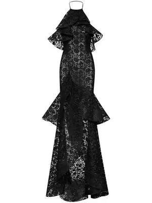 Oscar De La Renta Open Back Evening Dresses